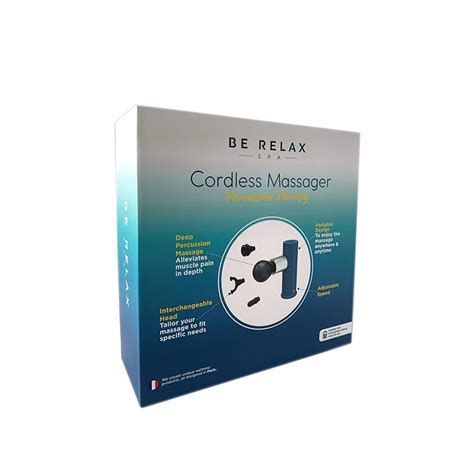 Be Relax Percussion Therapy Cordless Massager Up To 3200 Percussion