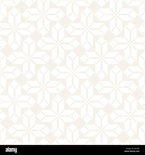 Vector Seamless Cross Tiling Pattern Modern Stylish Geometric Lattice