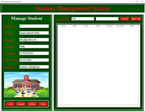 Quazi Hasnat Irfan On Linkedin Python Management Database Project