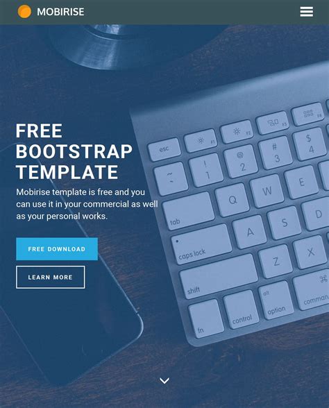 Bootstrap Template For Journals Journal Templates