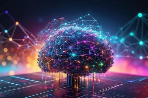 Premium Photo Big Data And Cybersecurity 3d Illustration Neural