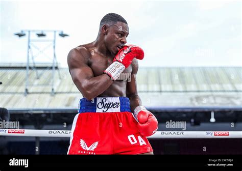 Dan Azeez In The Light Heavyweight Bout At Selhurst Park London Picture Date Saturday June 15