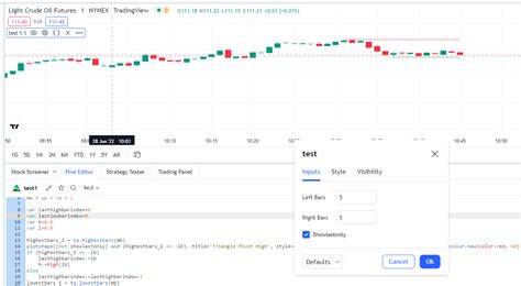 Pine Script I Want To Instead Of Showing Every Pivot Highlow With The Triangle If I Check