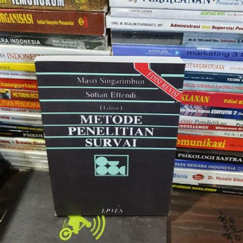 Metode Penelitian Survai Edisi Revisi Masri Singarimbun Lazada Indonesia
