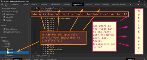 DevTools No Call Stack No Scope Broken Line Numbering File Tabs Missing And More Issue