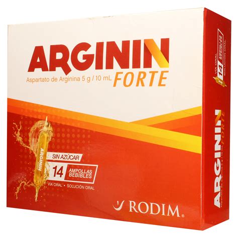 Comprar Arginin Forte 5 G 14 Ampollas Bb 10 Ml Walmart El Salvador
