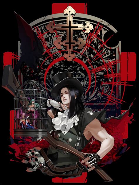 Morrigan Aensland Lilith Aensland And Testament Guilty Gear And More Drawn By Rock Cr