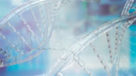 Premium Photo The Human Evolution On Dna Background 3d Rendering