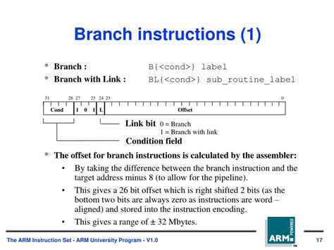 PPT - The ARM Instruction Set PowerPoint Presentation, free download ...