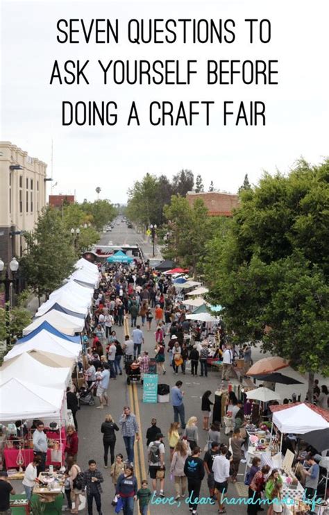 Seven Questions To Ask Yourself Before Doing A Craft Fair Artofit