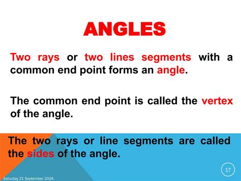 Year 4 Points Lines Line Segments Rays And Anglespptx
