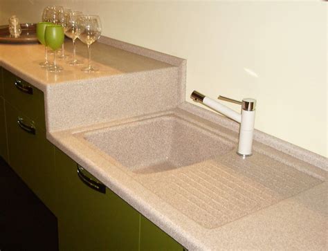 Кухонная раковина из искуственного камня GRANDEX A-405 Peach Fruit ...
