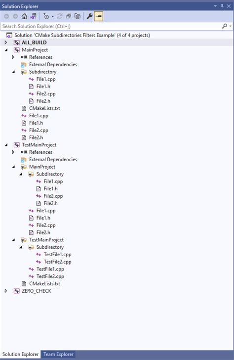 C How To Create Different Filters For The Same Files In Different Projects Stack Overflow