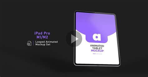 Animated IPad Pro Mockup Set