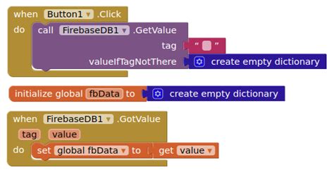 Firebase Associação De Dados Em Uma Txtbox Mit App Inventor Help