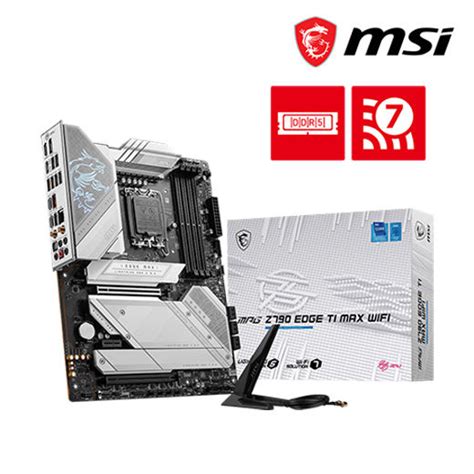 MSI MPG Z790 EDGE TI MAX WIFI Motherboard Intel Z790 LGA 1700 DDR5 Wi Fi 7 ATX Lazada PH