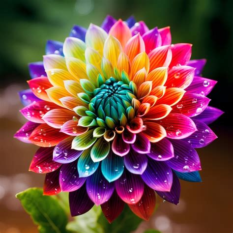 13000 Rainbow Floral Burst Pictures