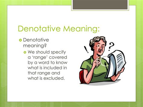 PPT Denotative Meaning Translation Issues PowerPoint Presentation ID