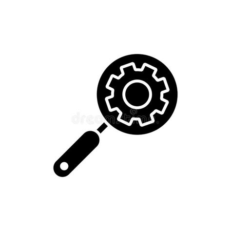 Search Engine Optimization Icon Set Seo Analysis Gear Advertising