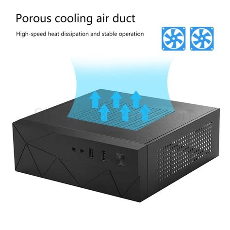 Jx01 Secc Mini Itx Htpc Chassis Usb2 0 Game Comput Grandado