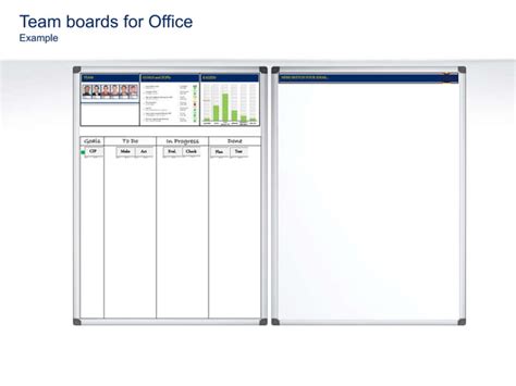 Agile Scrum Team Board PPT