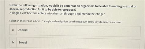 Solved Given The Following Situation Would It Be Better For Chegg Com