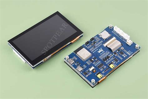 Esp32 S3 43寸lcd电容触控显示屏板载cani2crs485传感器