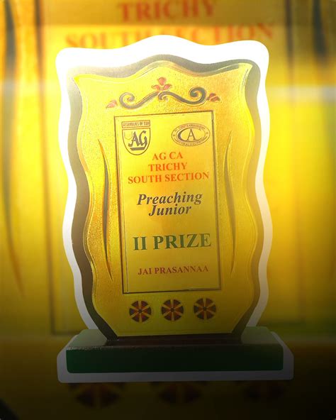 Jai Prasannaa R On Linkedin Achievement Faith Preaching Ag Christ
