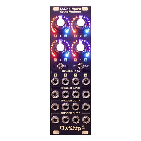 Making Sound Machines Divskip Eurorack Trigger And Gate Processor Module