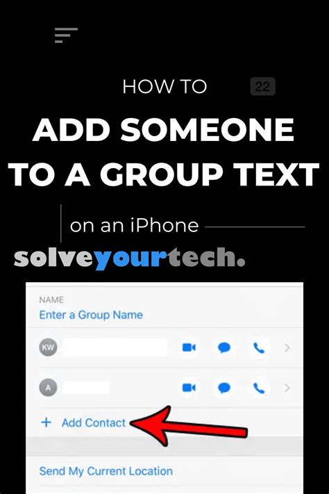 How To Add Person To Group Text Iphone Guide Easy Steps Artofit