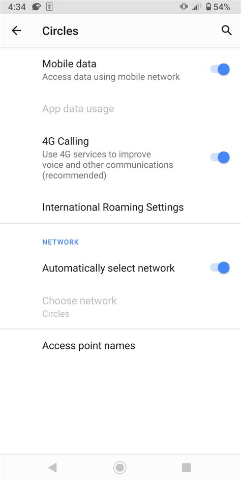 Mobile Network Issues Rsonyxperia