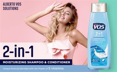 Vo5 2 In 1 Moisturizing Shampoo And Conditioner 125 Fl