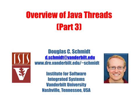 Pdf Overview Of Java Threads Part 3 Vanderbilt University · 2019 01 14 · 3 •understand How