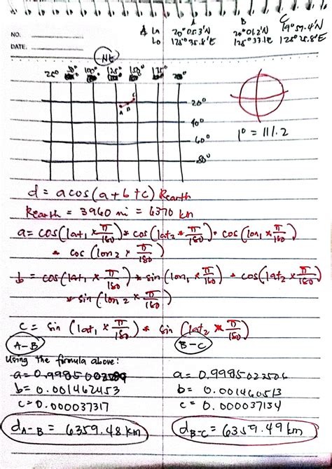 Solved Question Plot The Given Positions And Measure Its Course And
