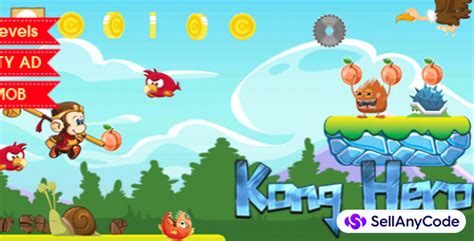 Kong Hero Platformer Complete Unity Game Template Source Code Sellanycode