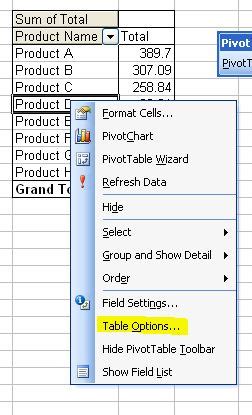 Pivot Tables Part How To Format A Pivot Table In Excel OutofhoursAdmin