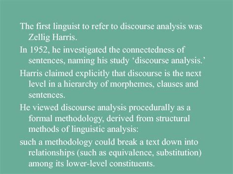 Discourse Discourse Analysis презентация доклад