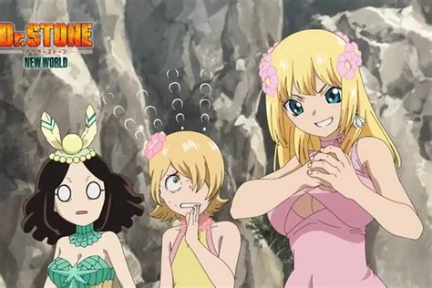 Review Anime Dr Stone Season Episode Kohaku Temukan Cairan