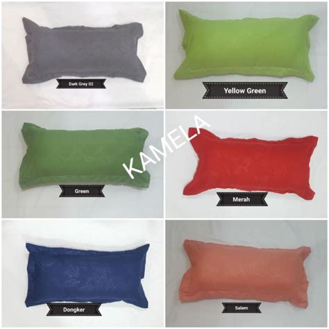Jual Sarung Bantal Imut Polos Embosse 30x60 Model Bingkai Frame Shopee Indonesia