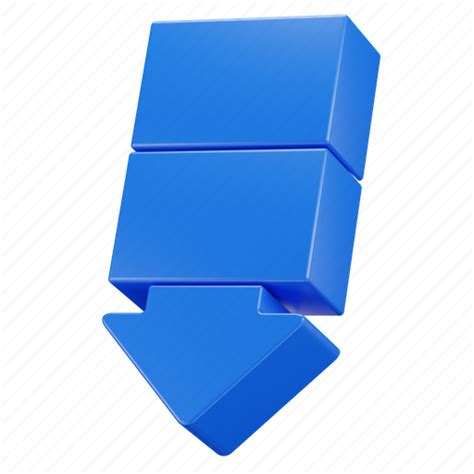 arrow down direction navigation right pointer marker icon