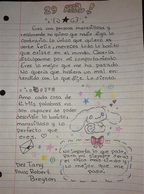 ¡de4 💌 Cute Letters Cute Boyfriend Ts Pretty Journals