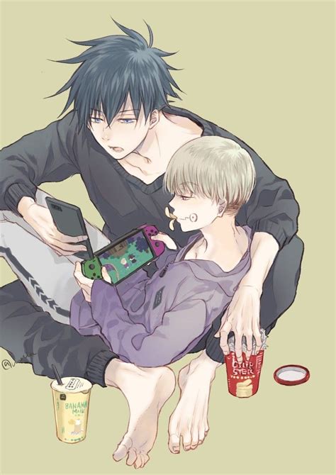 Megumi X Toge Anime Vs Cartoon Anime Jujutsu