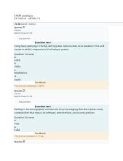 CS 3440 Big Data UNIT6 Graded Quiz 1 2 Pdf UNIT6 Graded Quiz CS 3440 01 AY2024 T1 70 00 Out