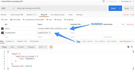 Accessing And Upload Files Using The GraphQL API Announcements Monday Community Forum