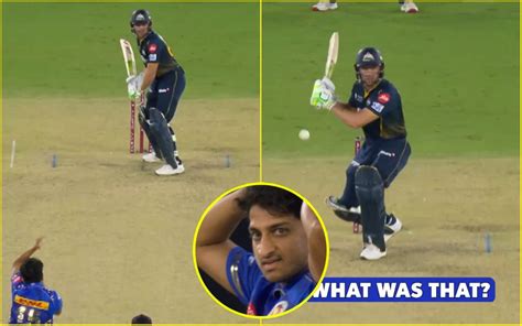 Gt Vs Mi क्या आपने देखी Ipl इतिहास की सबसे धीमी गेंद Jos Buttler ने भी जड़ दिया चौका देखें