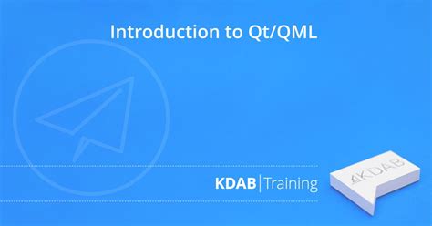 Learn Qml With The Introduction To Qtqml Course By Kdab Kdab Training