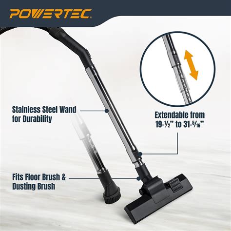 Powertec Model 70448 Shop Vacuum Attachment Kit User Manual