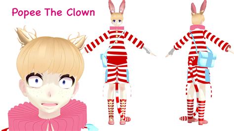 Popee The Performer Mmd Model By Lacunaeclipsed On Deviantart