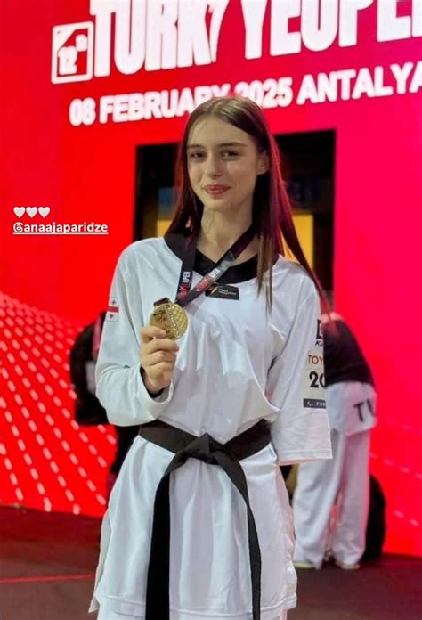 ქართველი ჩვენი ოქრო გოგო ️🇬🇪 ანა ჯაფარიძემ თურქეთის ღია პირველობაზე პარა ტაეკვონდოში ოქროს