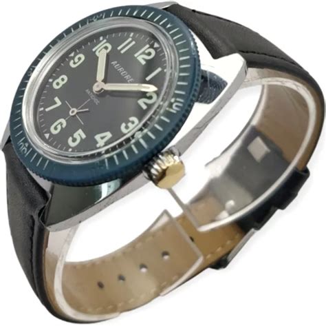 Aurore 36mm 1970s Cal Mécanique Fe 233 68 Lebrocantheure Montre Vintage Watch Eur 139 99